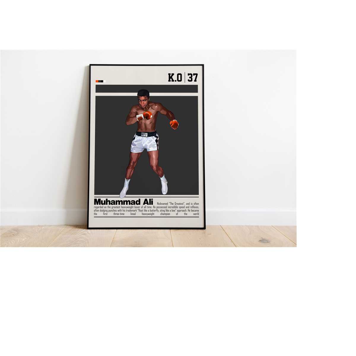 Muhammad Ali Poster Digital Download | Printable Wall Art fo | Inspire ...