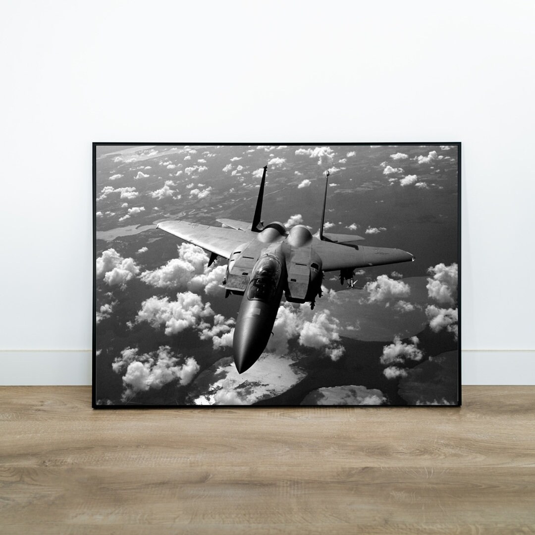 Fighter Jet Poster, Fighter Jet Print, Fighter Jet Wall Art, | Inspire ...