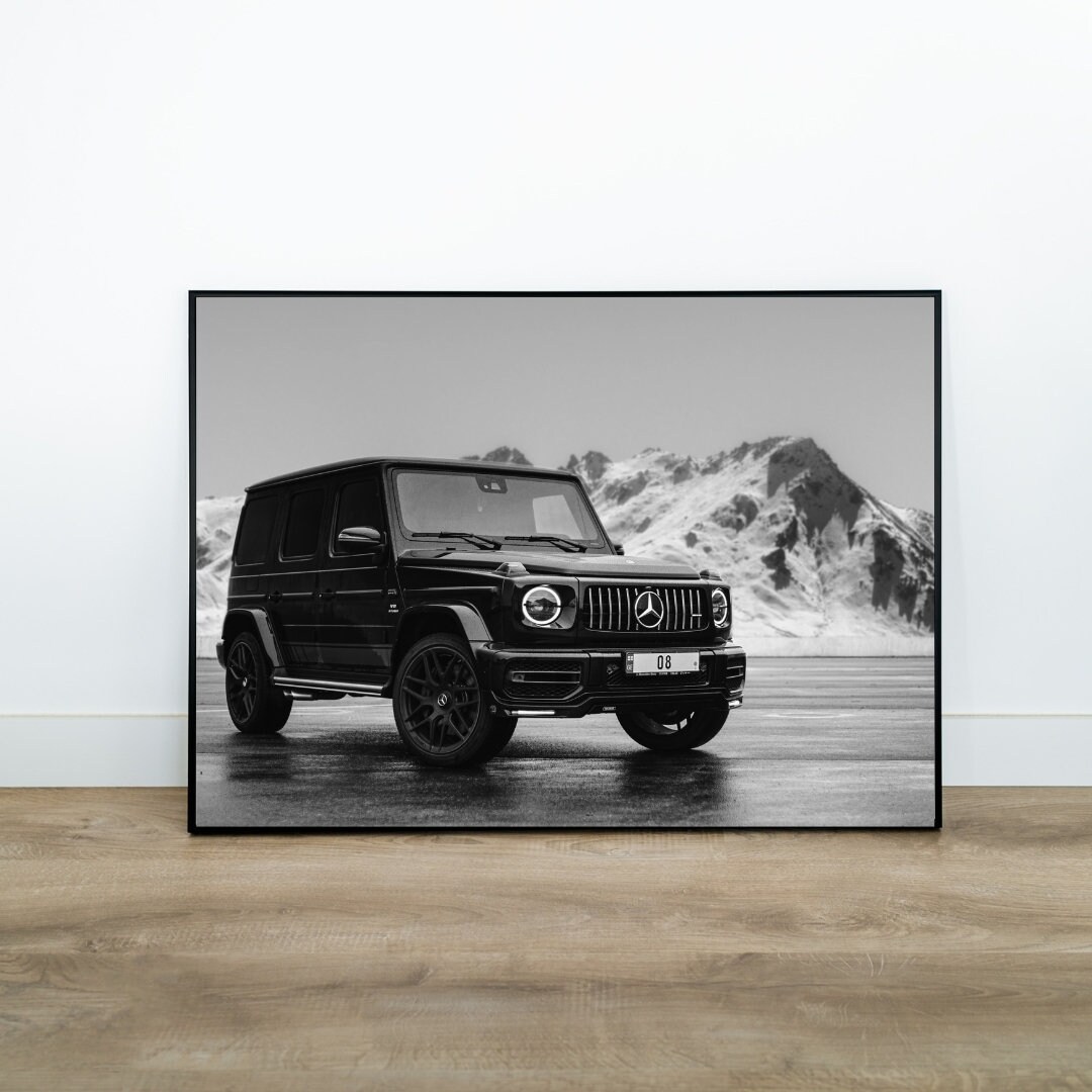 Mercedes GWagon Poster, Mercedes GWagon Print, Mercedes GWag | Inspire ...
