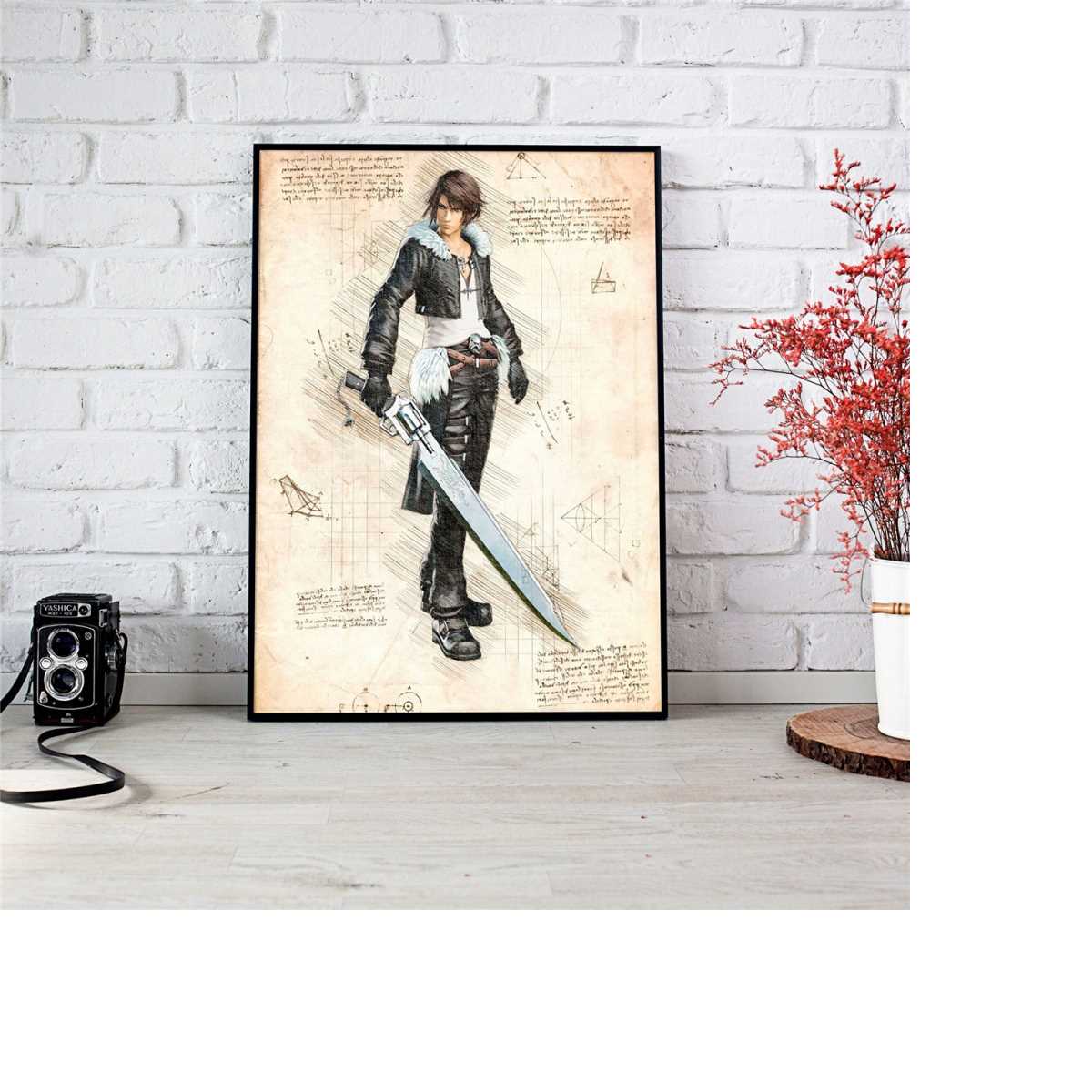 final fantasy poster - squall poster - final fantasy viii po | Inspire ...
