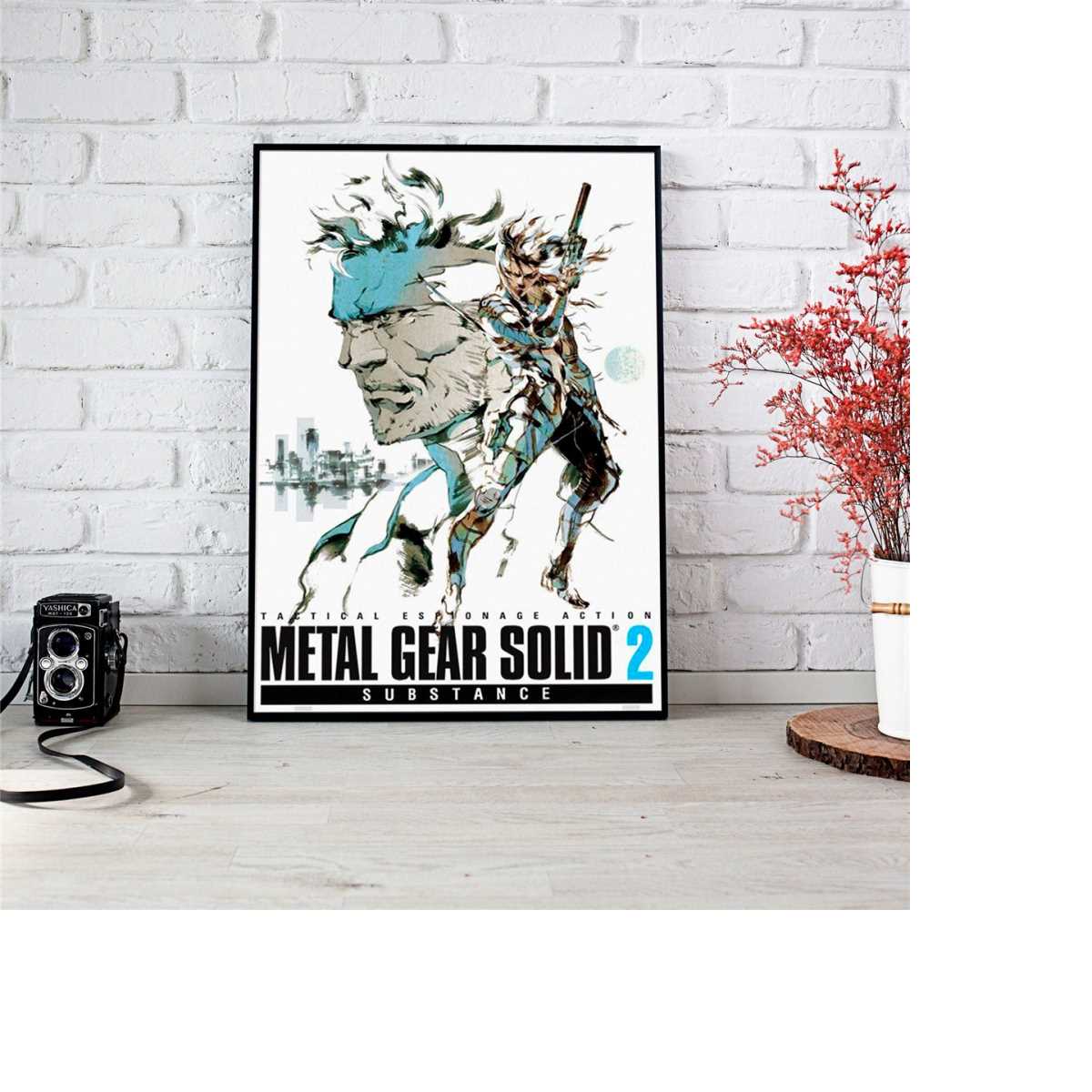 metal gear solid poster - metal gear solid 2 poster - metal - Inspire ...