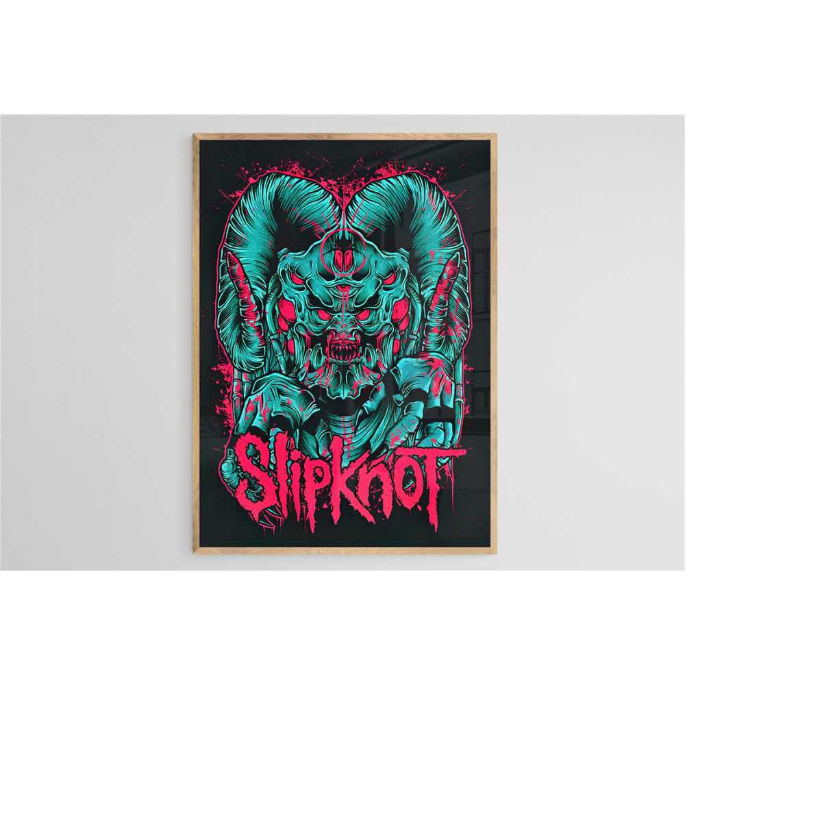 Slipknot Poster, Music Poster, Music Lovers , Home Decor , D | Inspire ...