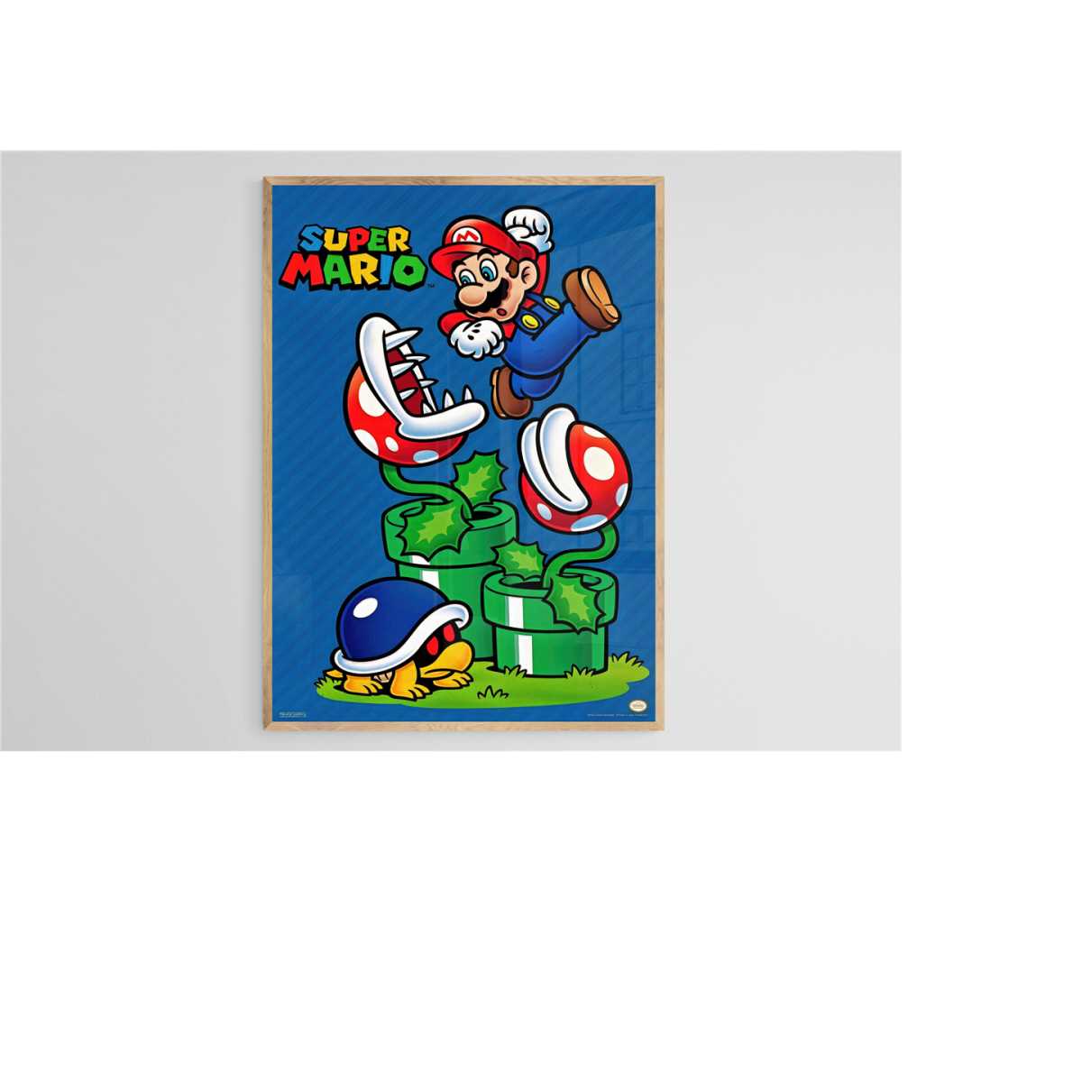 Super Mario Wall Art, Super Mario Poster Print, Super Mario | Inspire ...