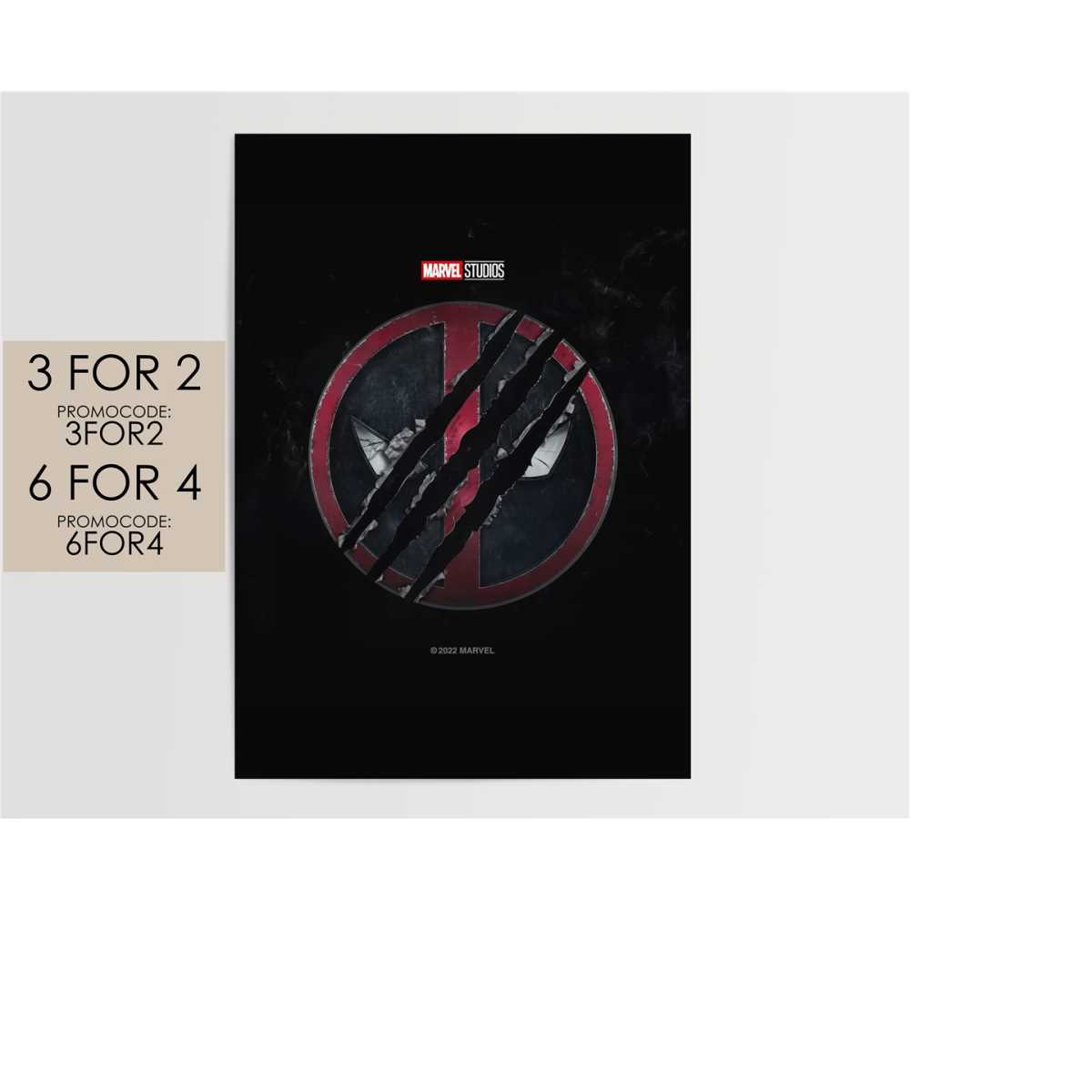Deadpool 3 2024 Poster - Marvel Movie Poster Art Film Print | Inspire ...
