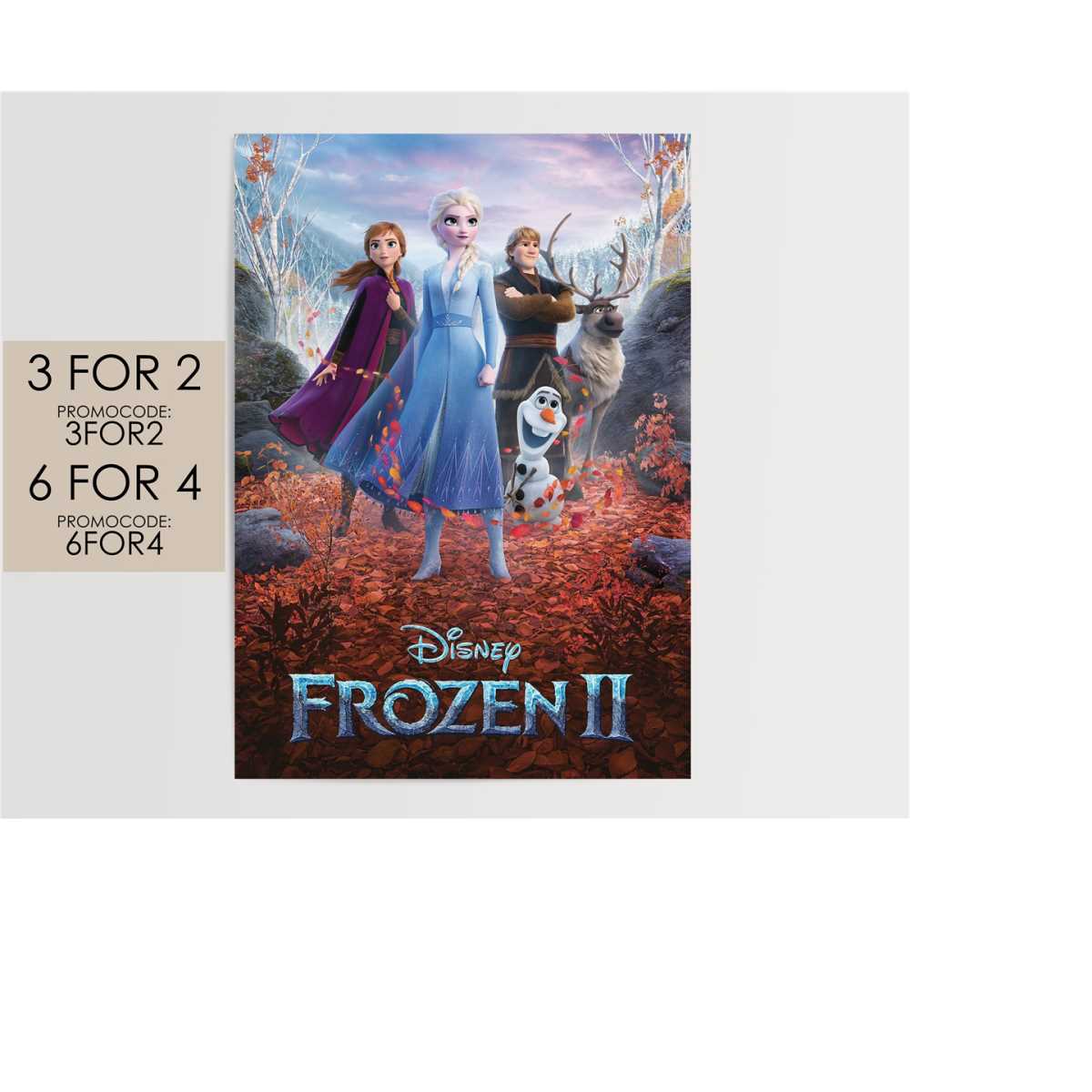 Frozen 2 2019 Poster - Disney Pixar Movie Poster Art Film Pr | Inspire ...