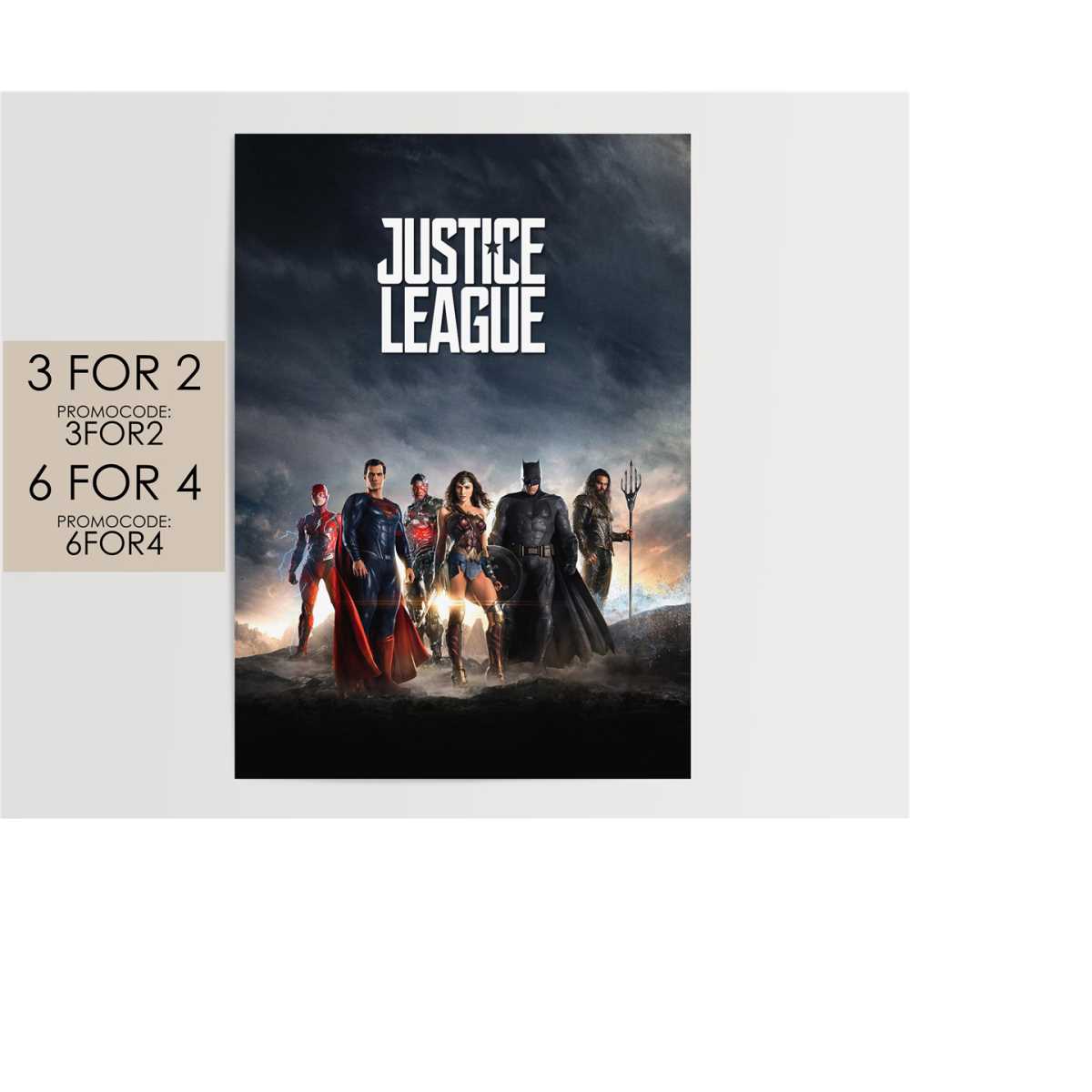 Justice League 2017 Poster - DC Movie Poster Art Film Print | Inspire ...
