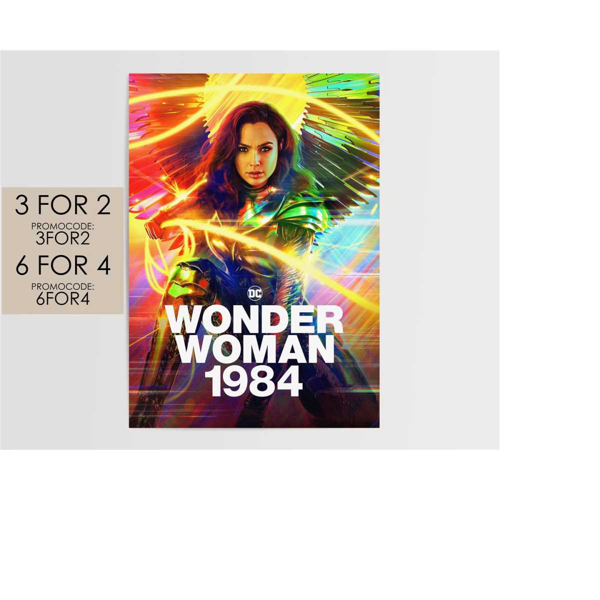Wonder Woman 1984 2020 Poster - DC Movie Poster Art Film Pri | Inspire ...