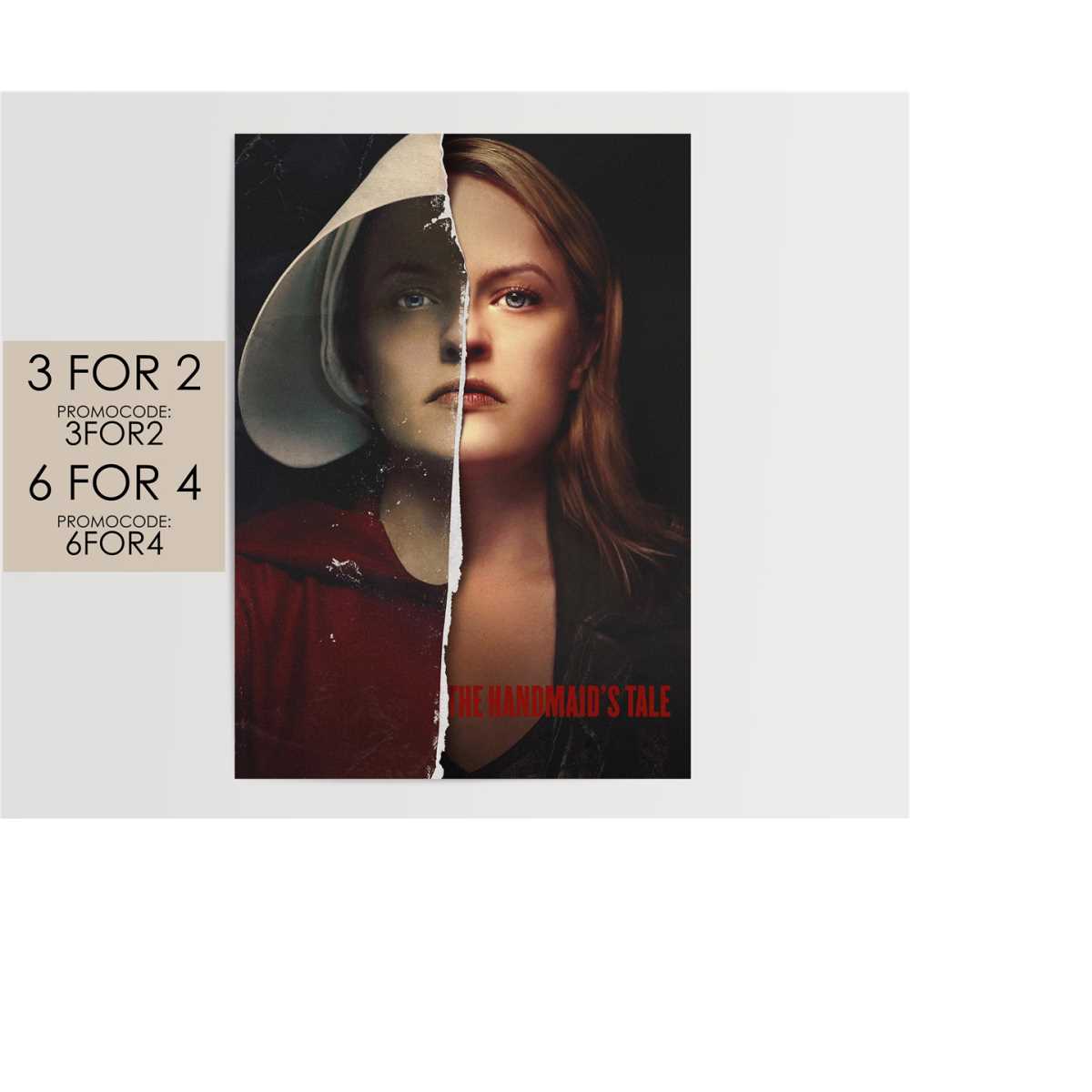 The Handmaid's Tale Poster - TV Movie Poster Art Film Print | Inspire ...