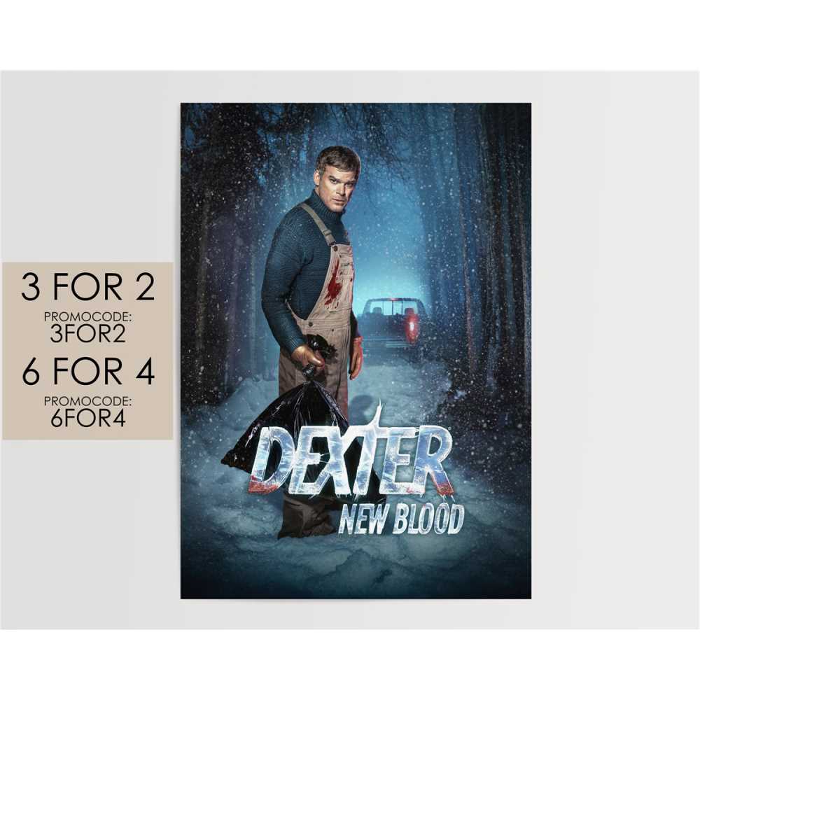 Dexter New Blood Poster - TV Movie Poster Art Film Print Gif | Inspire ...