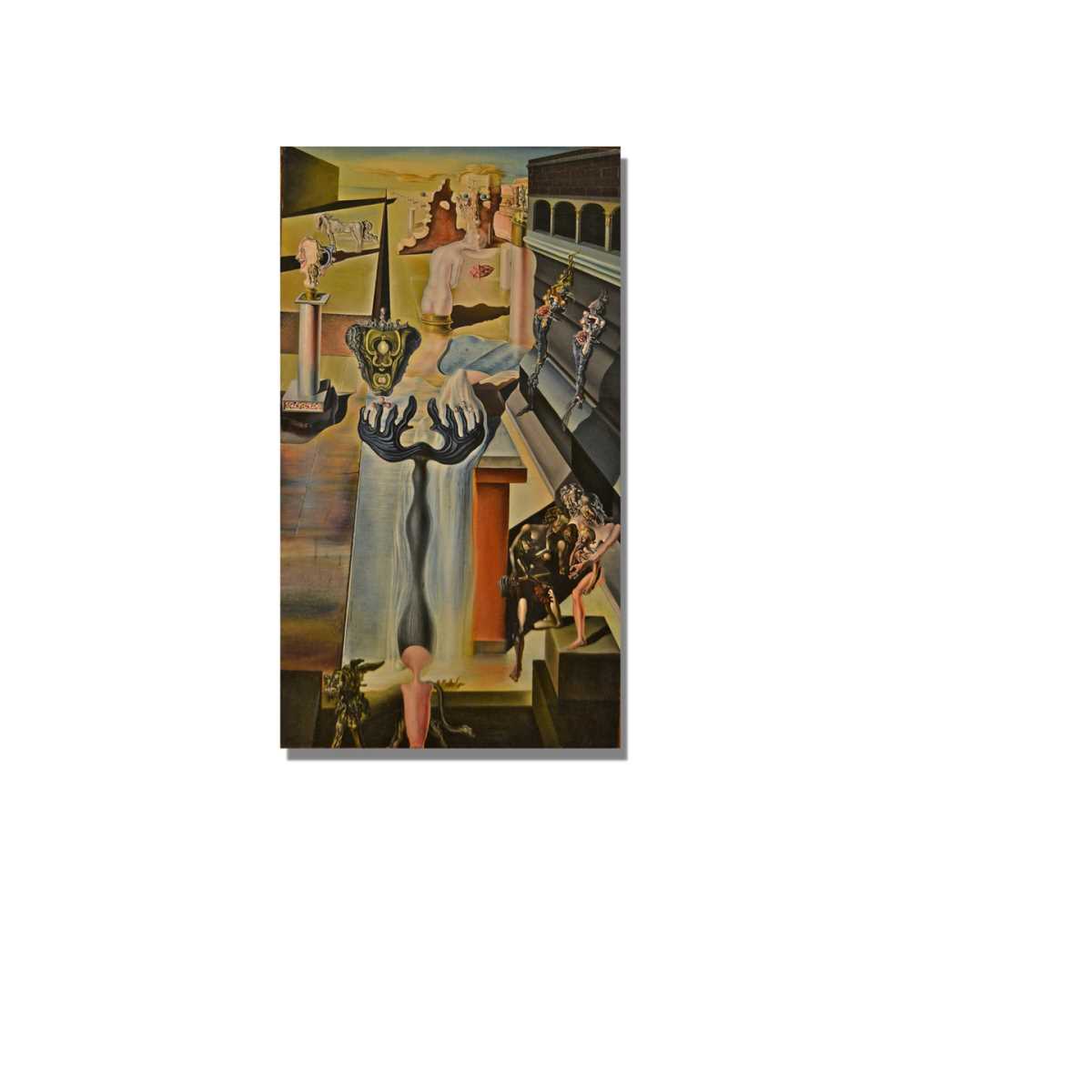 Salvador Dali 'Invisible Man' Canvas Poster, Salvador Dali ' | Inspire ...