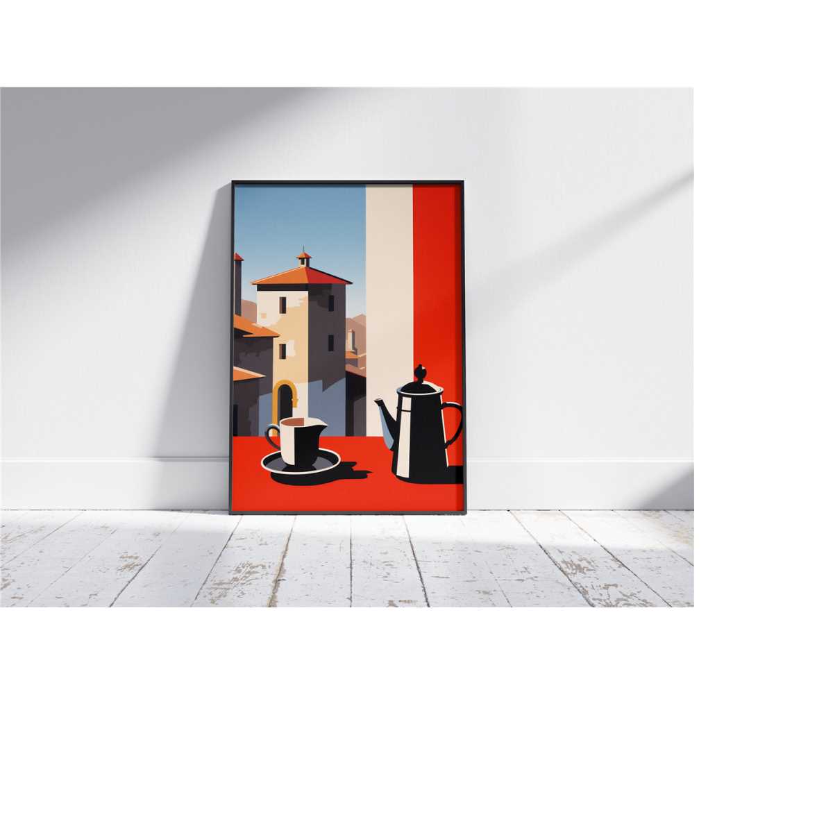 Italian Morning Coffee Print, Coffee Poster, Exhibition Post - Inspire ...