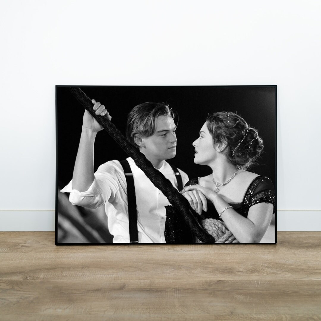 Titanic Poster, Titanic Print, Titanic Wall Art, Classic Mov | Inspire ...