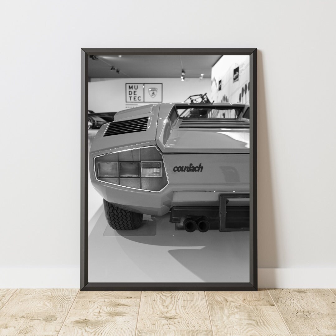 Vintage Lamborghini Countach Poster, Lamborghini Countach Pr | Inspire ...