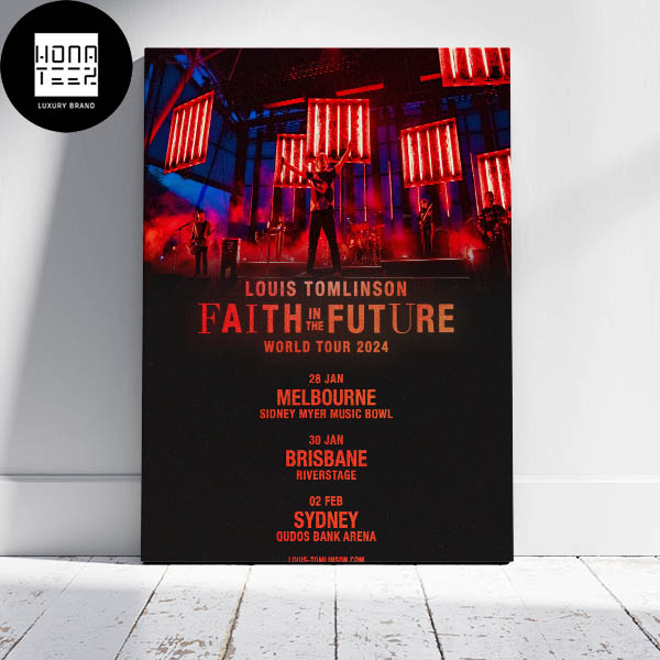Louis Tomlinson Faith In The Future World Tour 2024 Fan Gift | Inspire ...