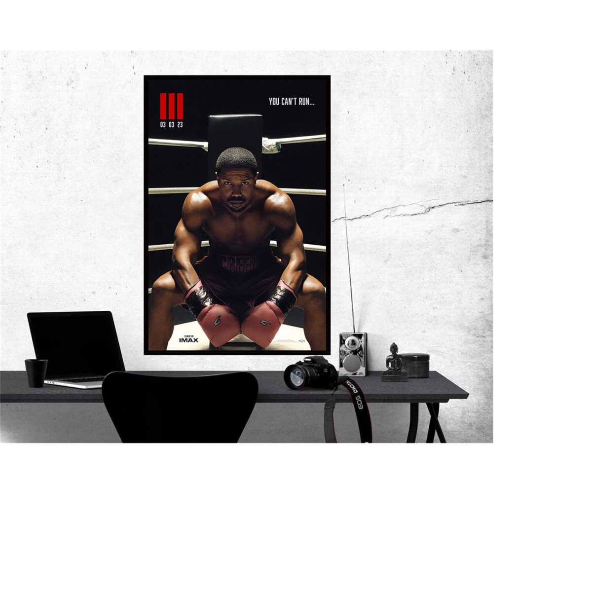 Creed III Movie Poster Creed 3 Film, Room Decor, Home Decor, | Inspire ...