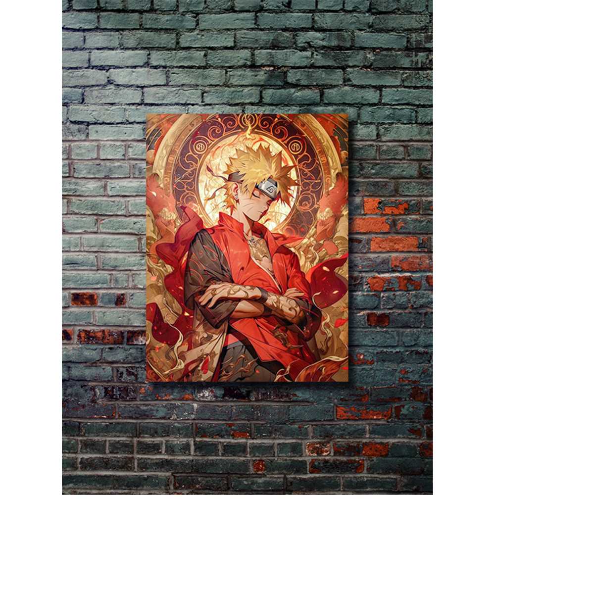 Naruto - Naruto - Anime & Manga Design Metal Poster, Modern | Inspire ...