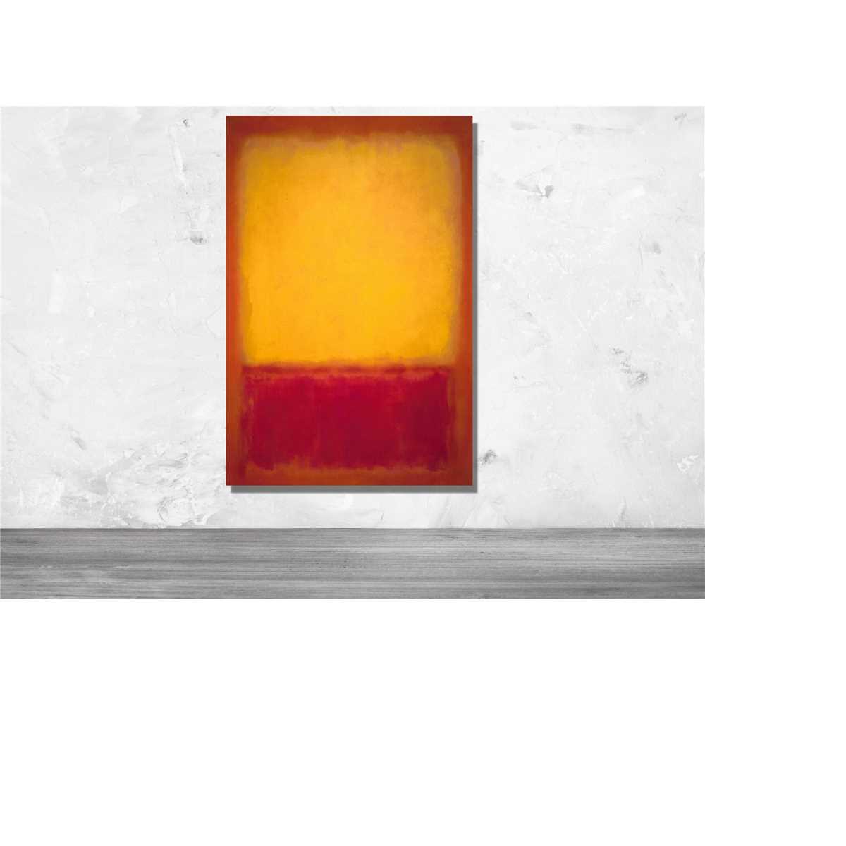 Mark Rothko Canvas, Mark Rothko Poster, Mark Rothko Painting - Inspire ...