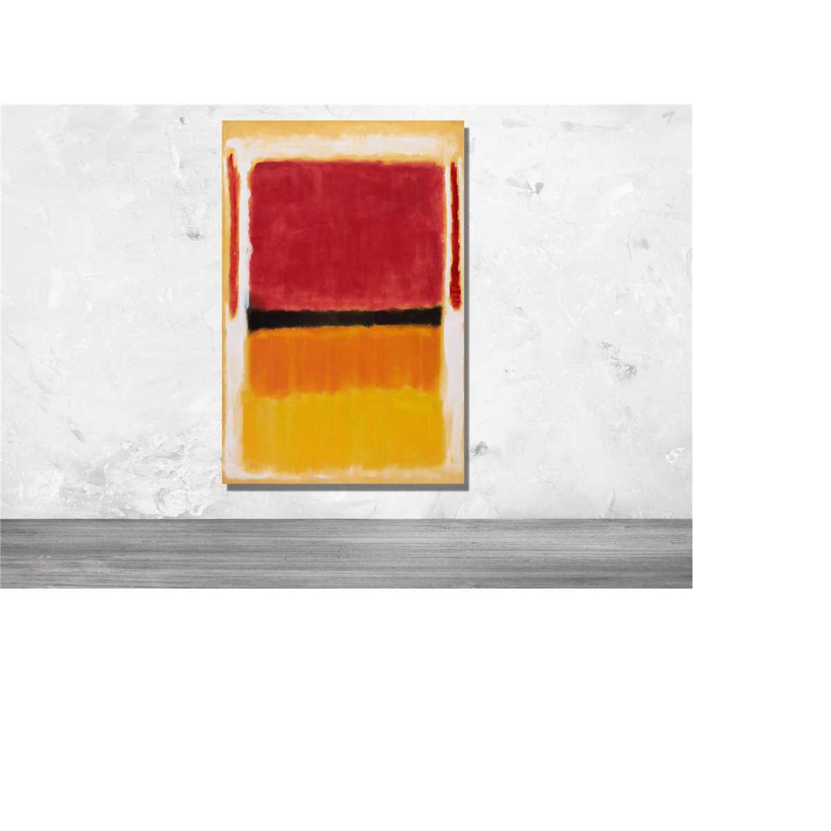 Mark Rothko Wall Art, Mark Rothko Canvas, Mark Rothko Poster - Inspire ...