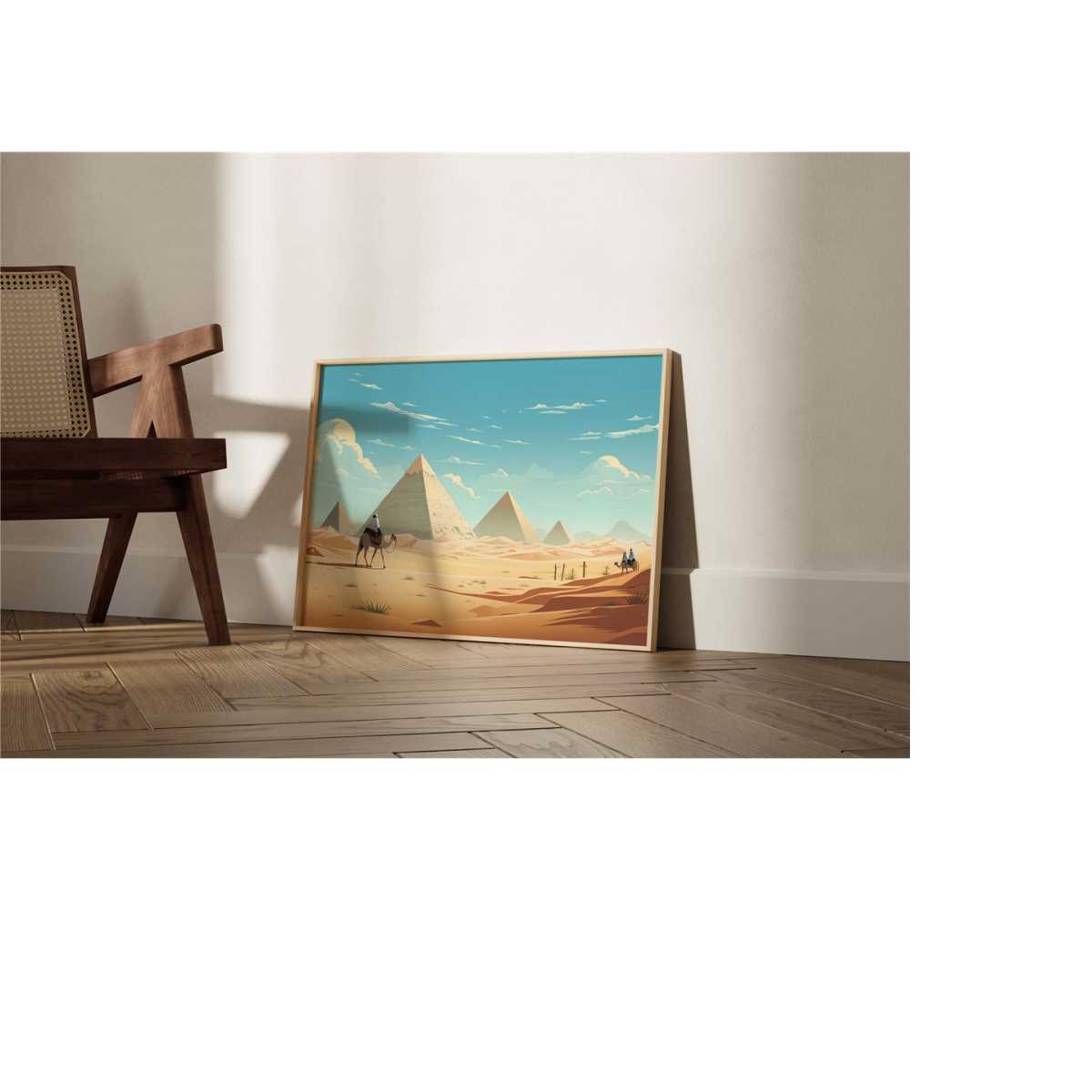 Pyramids of Giza Poster | Inspire Uplift
