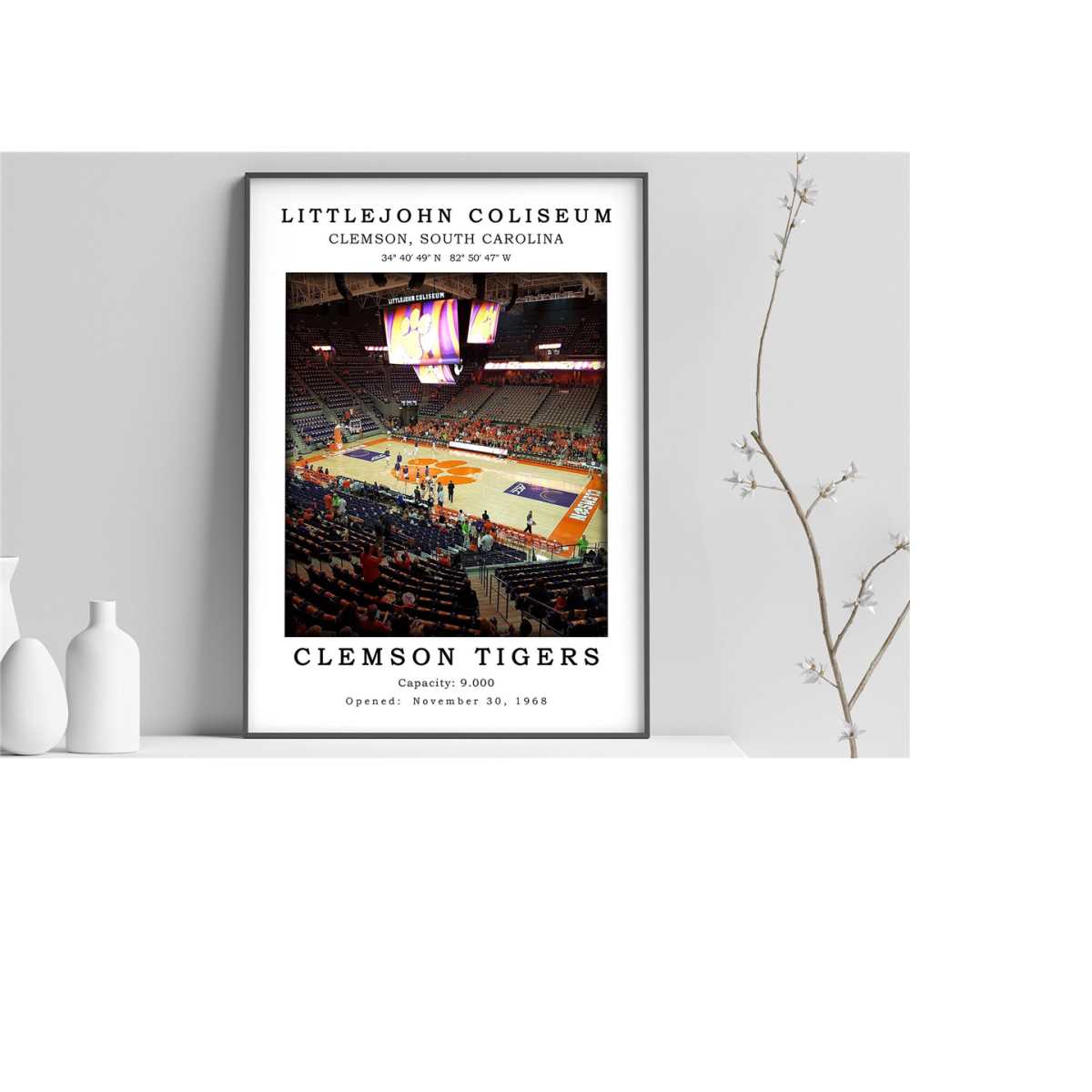 Littlejohn Coliseum Stadium Canvas | Littlejohn Coliseum Pri | Inspire ...