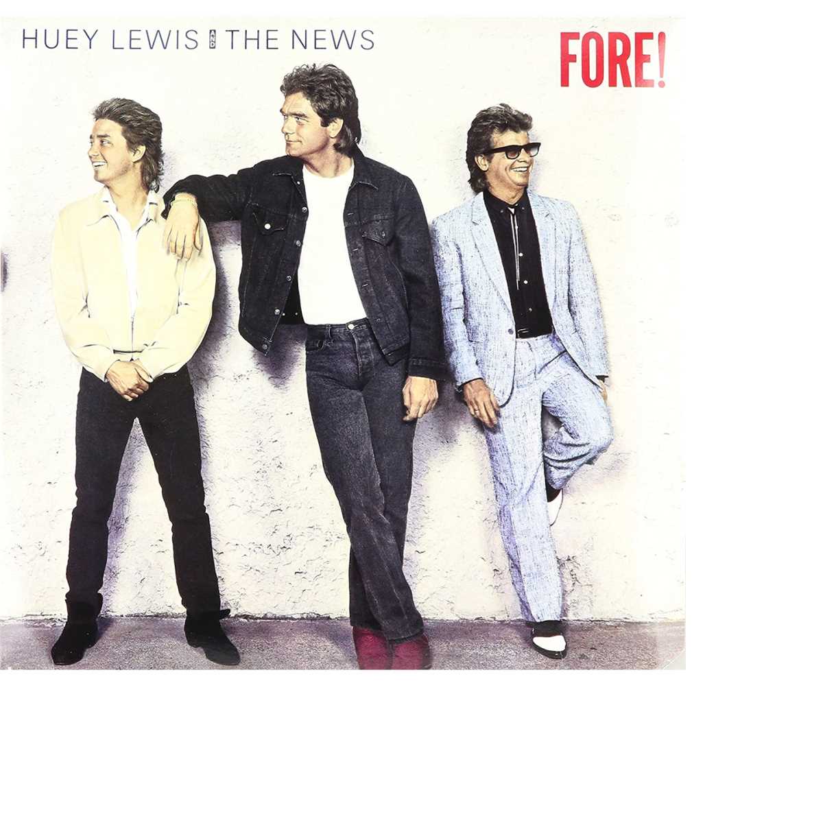 Huey Lewis And The News (Fore) Album Cover Poster | Inspire Uplift