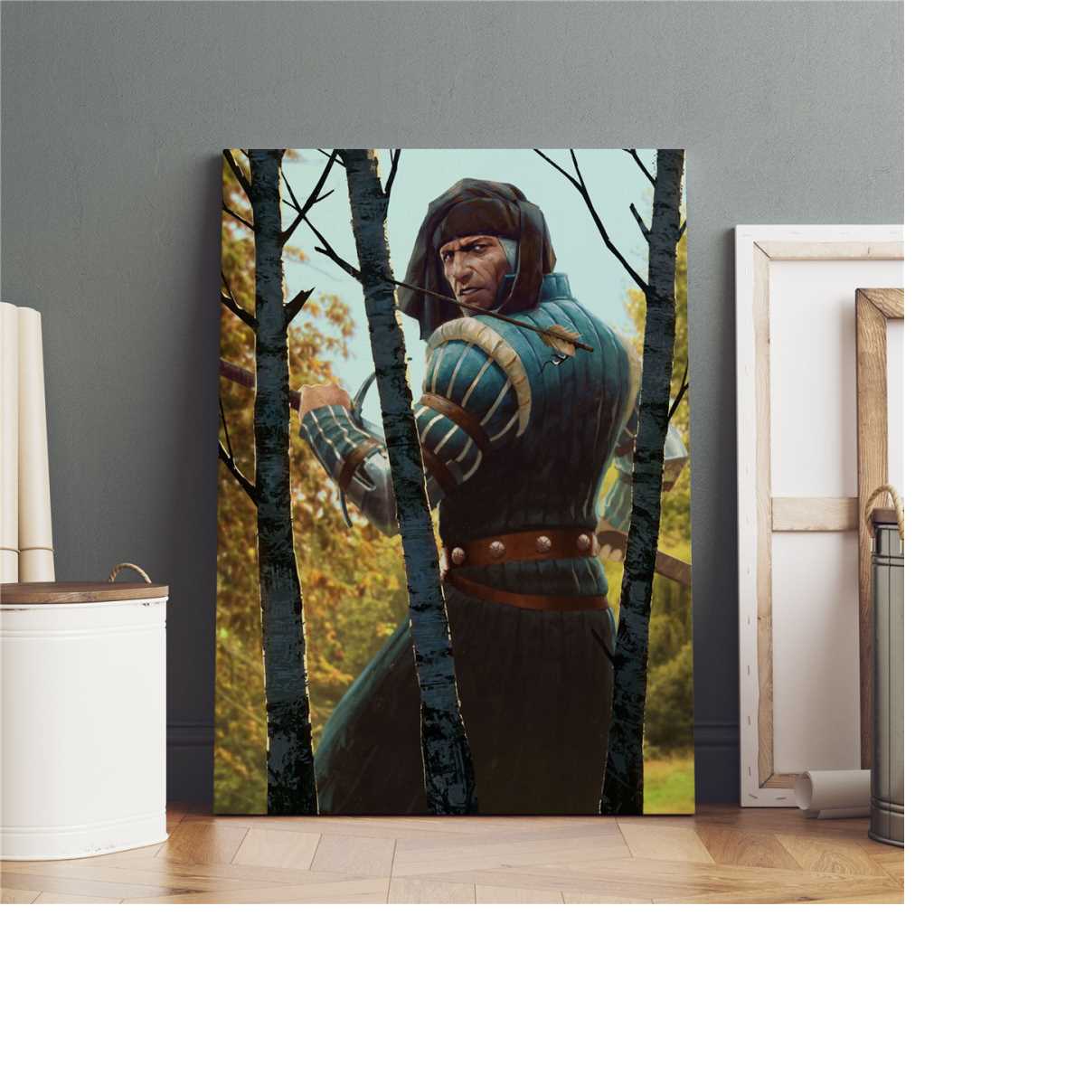 The Witcher 3 Wild Hunt Poster, Vernon Roche Wall Art, Premi - Inspire ...