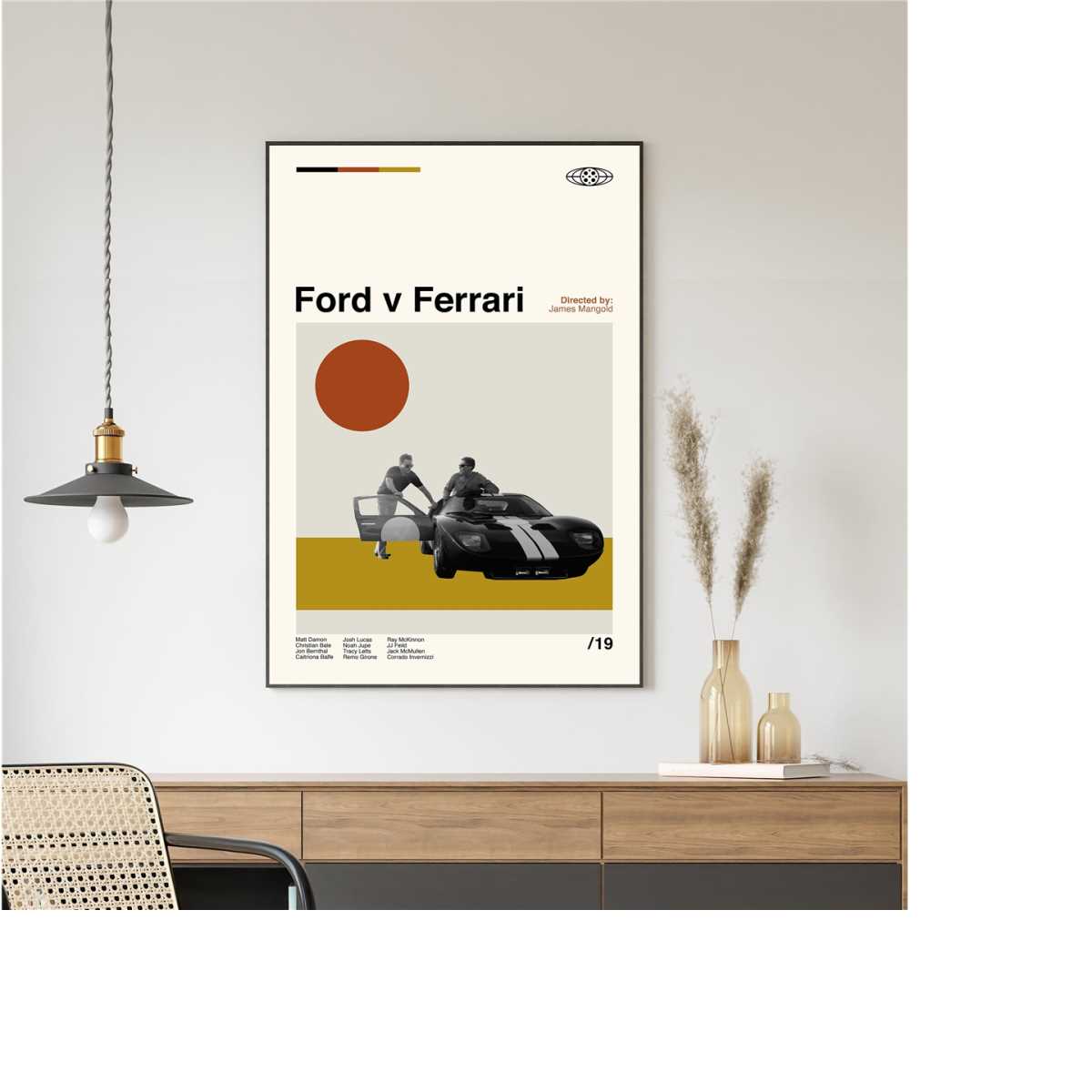 Ford V Ferrari Poster, Ford V Ferrari Poster, Vintage Inspir | Inspire ...