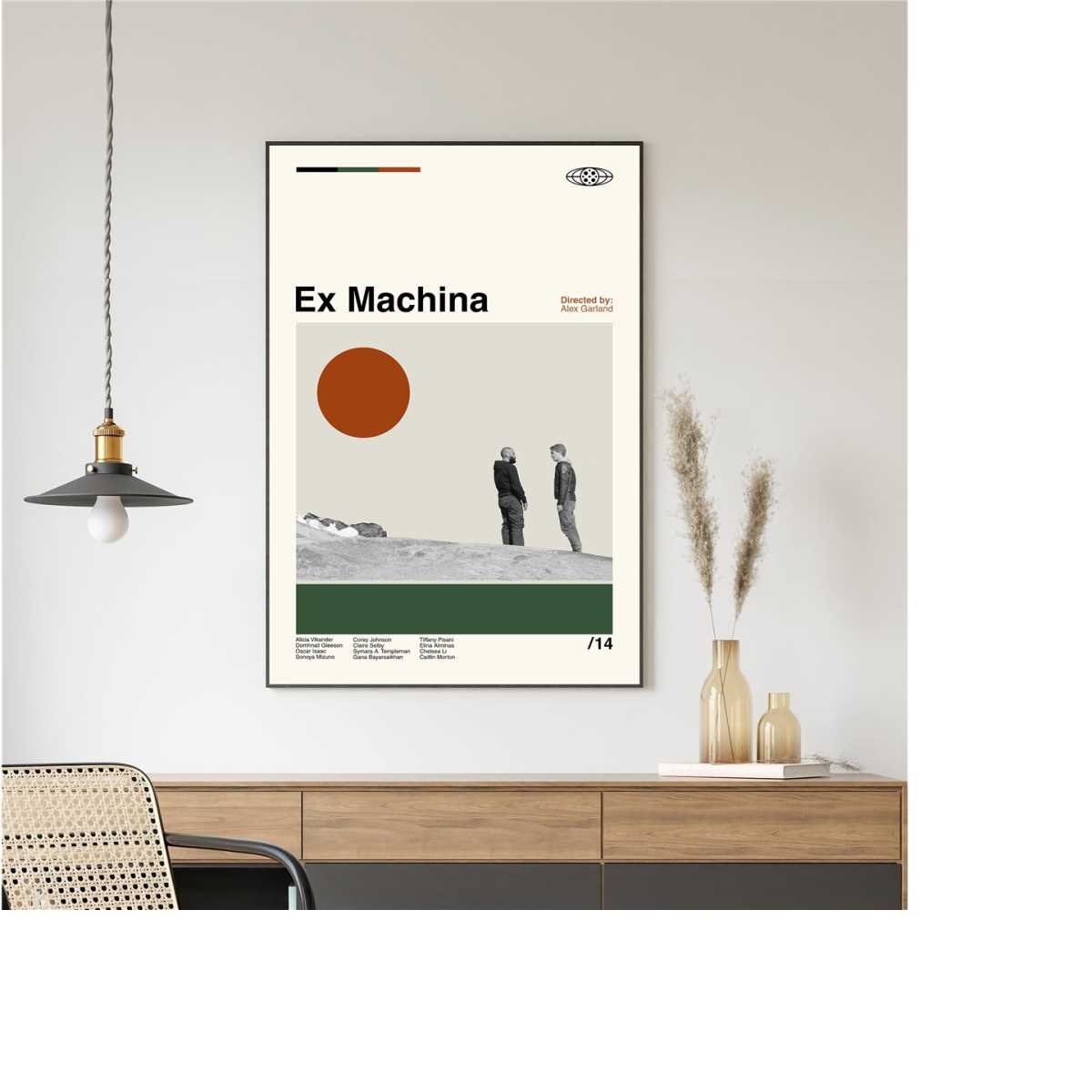 Ex Machina Poster, Ex Machina Poster, Vintage Inspired Poste | Inspire ...