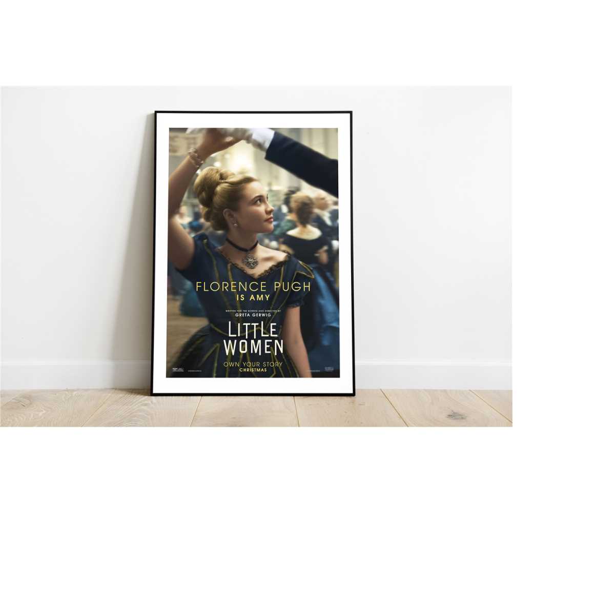 Framed Florence Pugh Poster, Little Women Movie Poster, Wall | Inspire ...