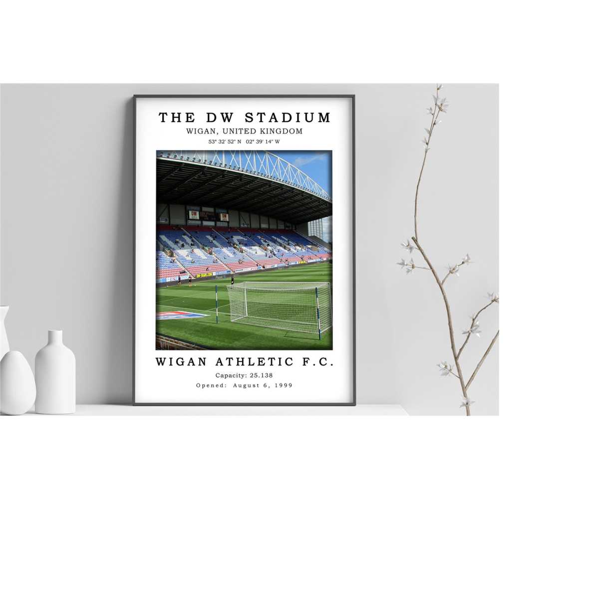 The Dw Stadium Poster | The Dw Stadium Canvas Print | Canvas | Inspire ...