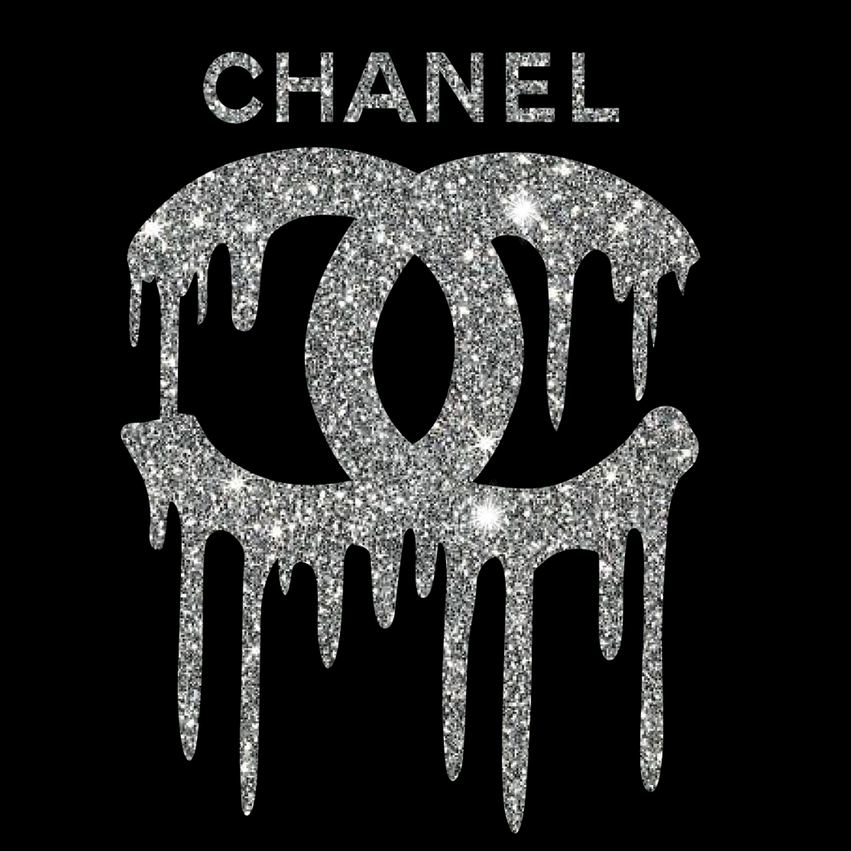 Dripping Chanel Logo Svg, Dripping Logo Svg - Inspire Uplift
