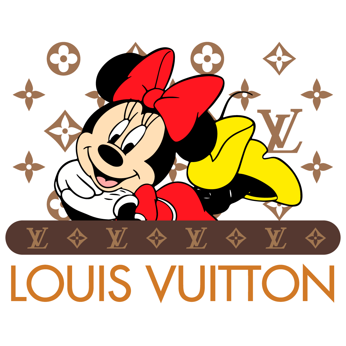 Louis Vuitton Minnie Mouse Svg | Inspire Uplift