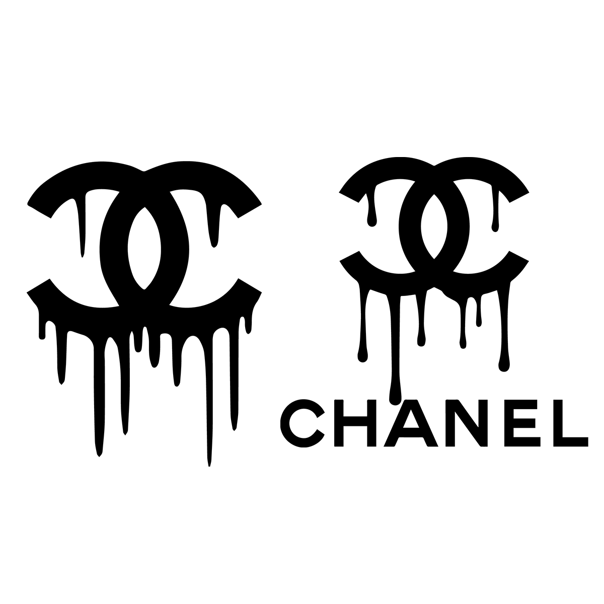 Chanel Dripping Svg, Chanel Logo Svg - Inspire Uplift