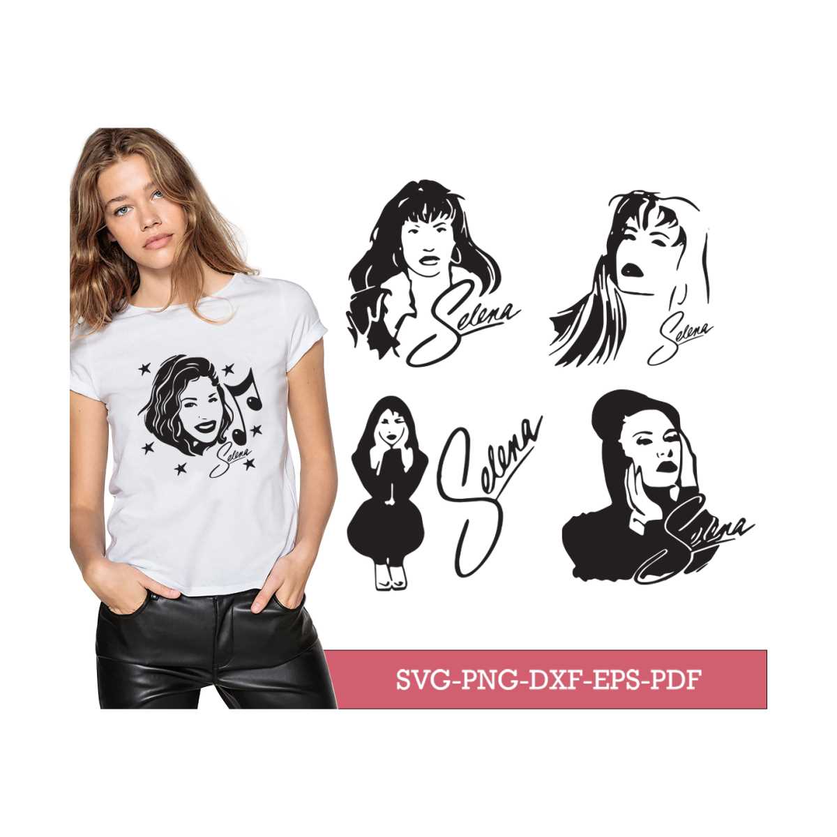 Selena Quintanilla Bundle Svg, Bundle Logo Svg, Selena Svg, | Inspire ...