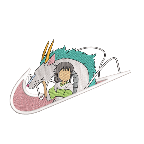 Nike x Chihiro Logo Embroidery Design Download File Anime Em | Inspire ...