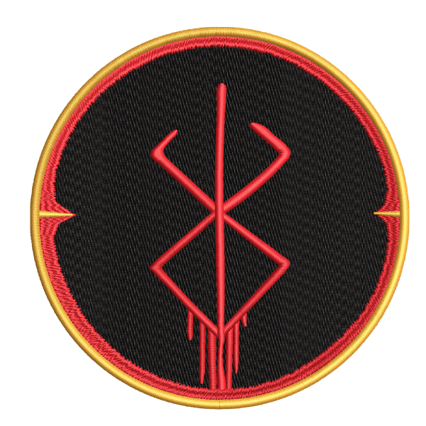 Berserk Anime Manga Brand of Sacrifice Symbol Logo Embroider | Inspire ...