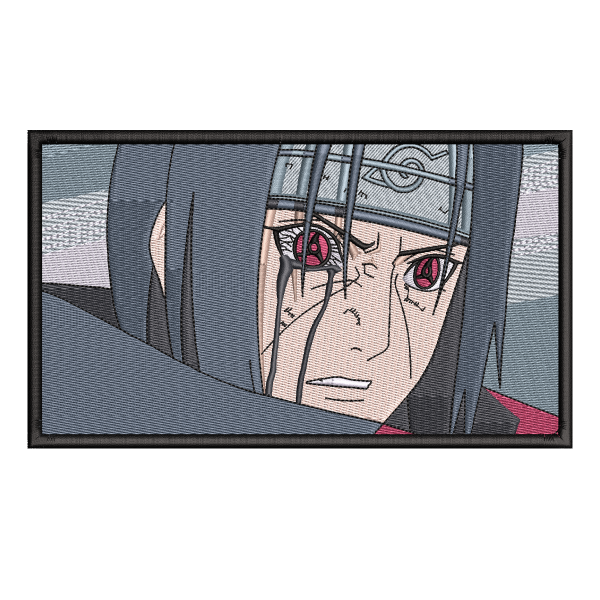 Itachi Uchiha Akatsuki V4 Embroidery Patch Naruto Anime Embr | Inspire ...