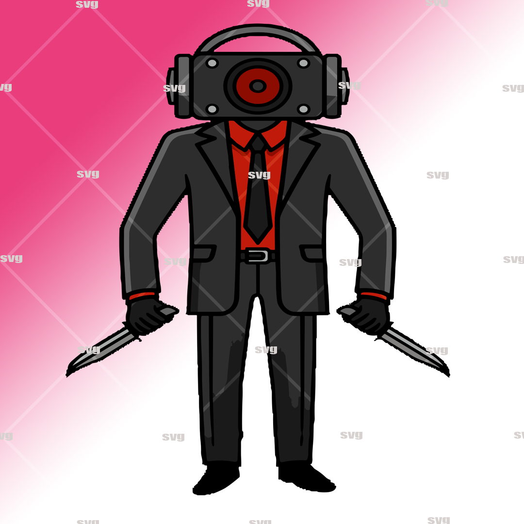 download digital svg RED SPEAKERMAN SVG ,png | Skibidi Toile - Inspire ...