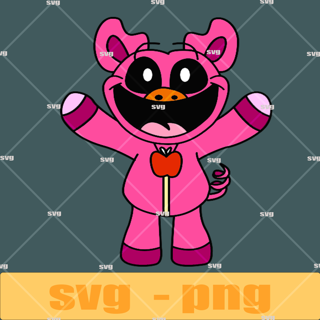 Humanized PickyPiggy SVG Vector Coloring Page Humanized Pick | Inspire ...