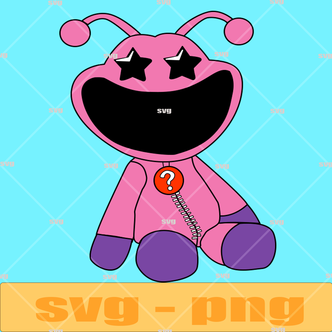 mystery Smiling Critters SVG Vector Coloring Pages SVG Smili | Inspire ...