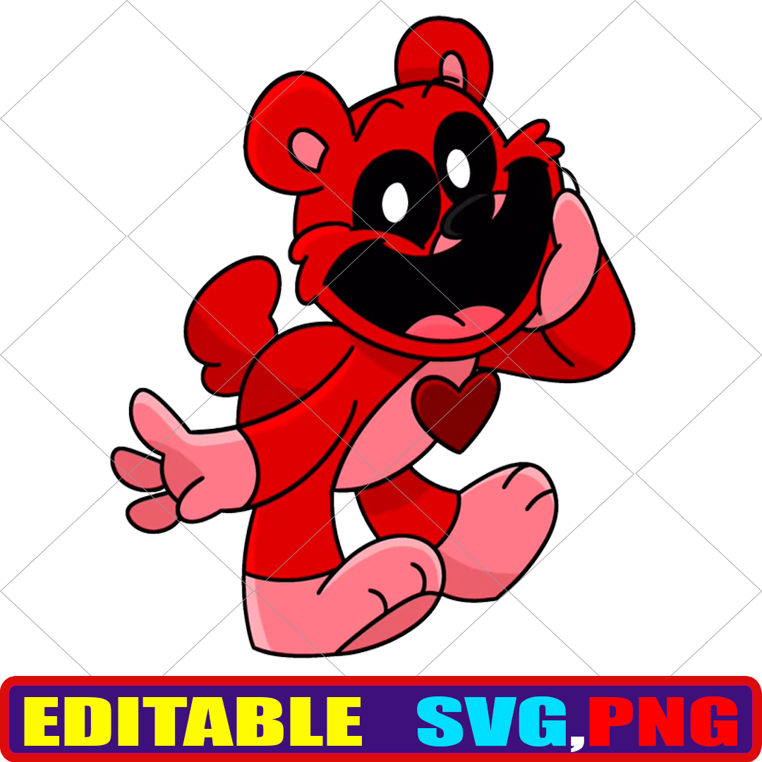 Editable Sticker Bobby Bearhug SVG Sticker from Bobby Bearhu | Inspire ...