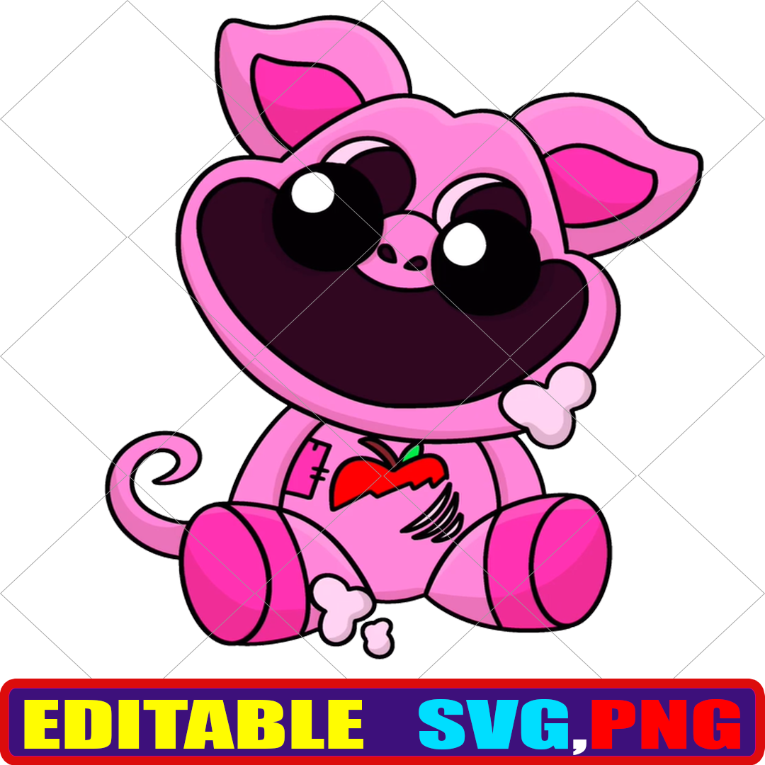 Editable Sticker Ruined Picky Piggy SVG Sticker from Ruined | Inspire ...