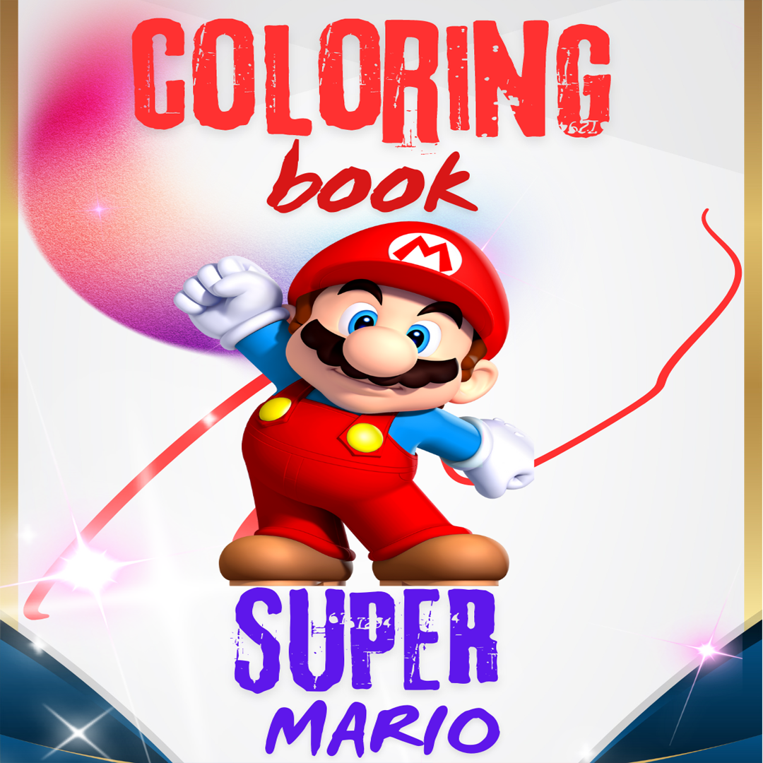 coloring page super mario bros | Inspire Uplift