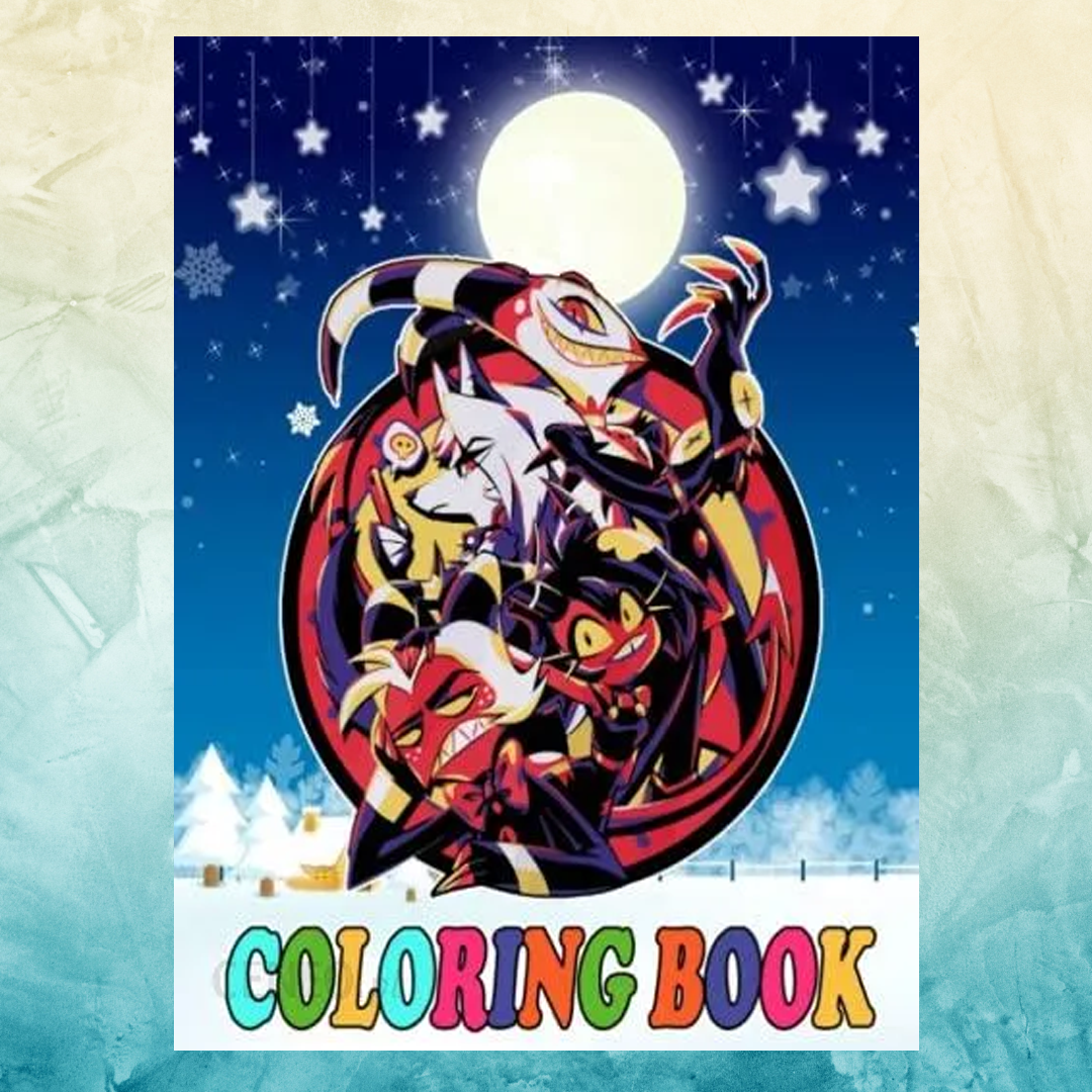 coloring page Hazbin Hotel - Inspire Uplift