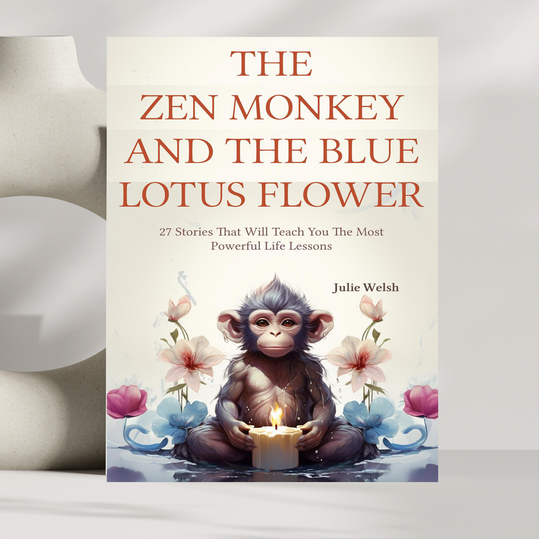 The Zen Monkey and The Blue Lotus Flower by Charles Mackesy | Inspire ...