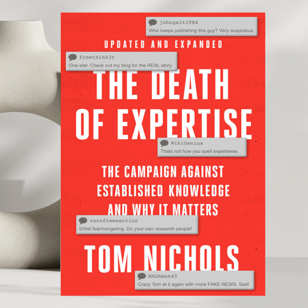 The Death of Expertise,by Tom Nichols,PDF download, PDF book | Inspire Uplift