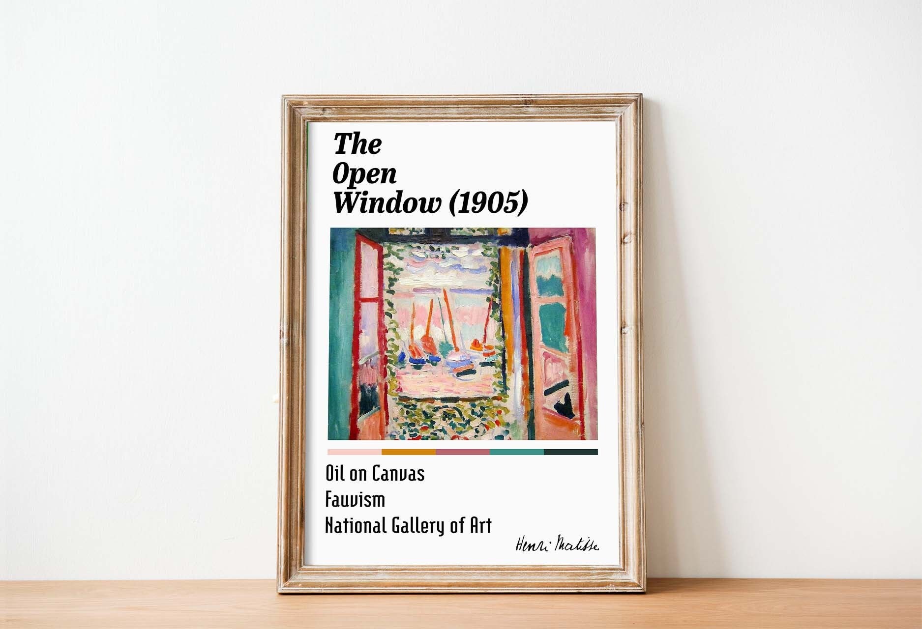 Henri Matisse The Open Window poster henri matisse the open | Inspire ...