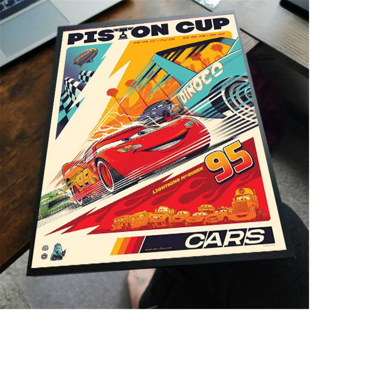 Cars Retro Poster, Vintage Movie Cars Poster | Inspire Uplift