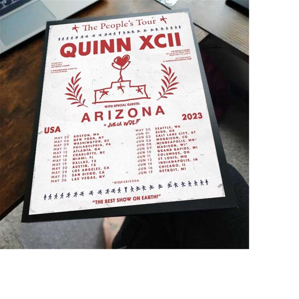 Quinn XCII Plans The Peoples Tour After New Album Poster | Inspire Uplift
