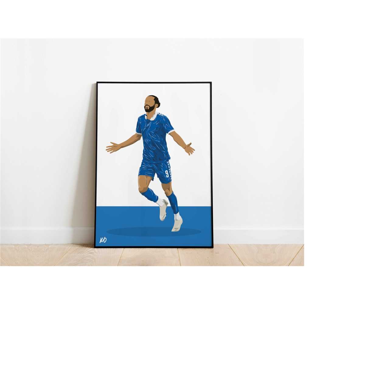 Dominic Calvert-Lewin Everton Poster - Inspire Uplift